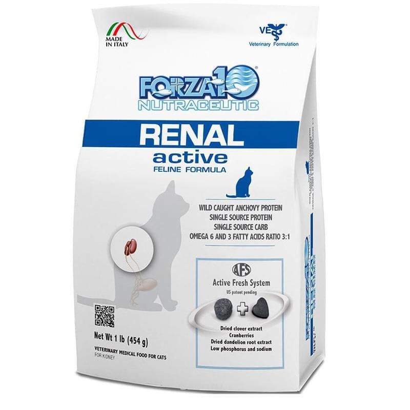 Сухой корм Forza10 Renal Active для кошек, при острой и хронической ...