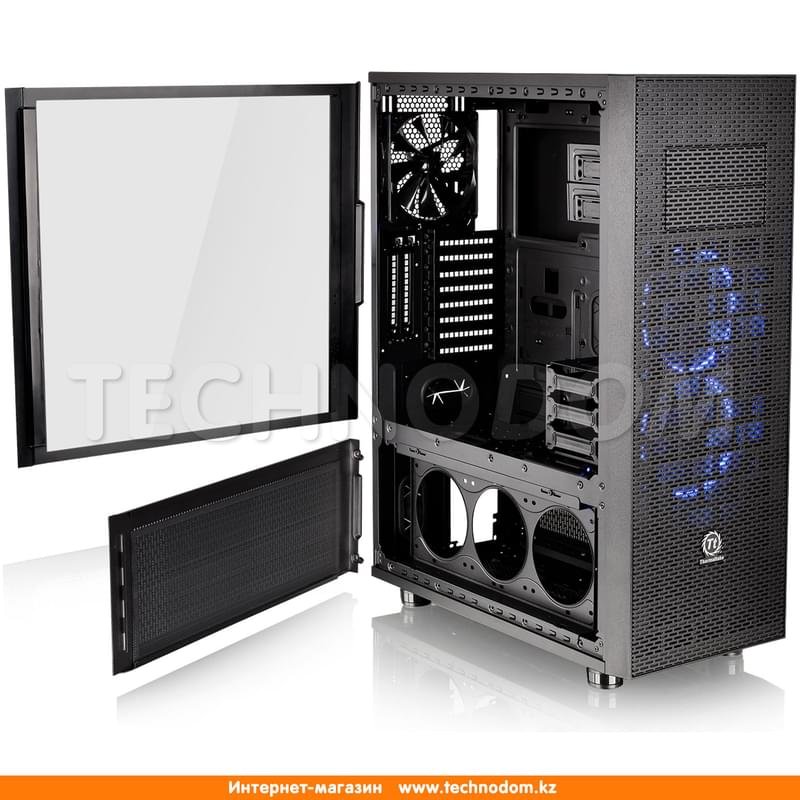 ПК корпус Thermaltake Core X71 TG Full Tower, window, Black mATX (CA ...