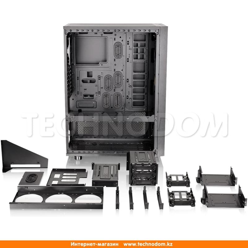 ПК корпус Thermaltake Core X71 TG Full Tower, window, Black mATX (CA ...