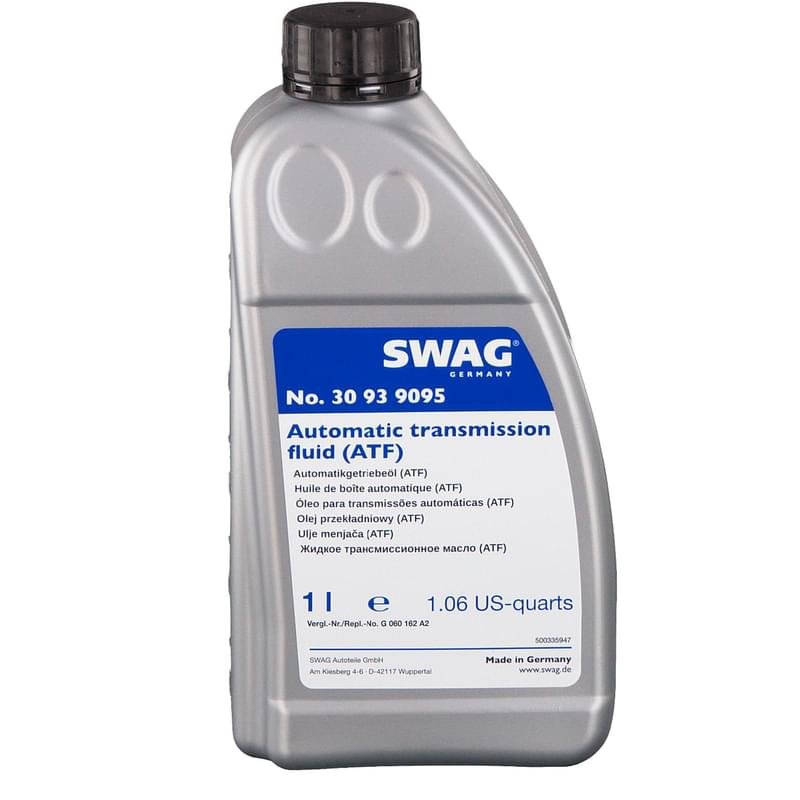 Жидкость для АКПП SWAG ATF 3+ ZF (green) 1л - купить по лучшей цене в ...