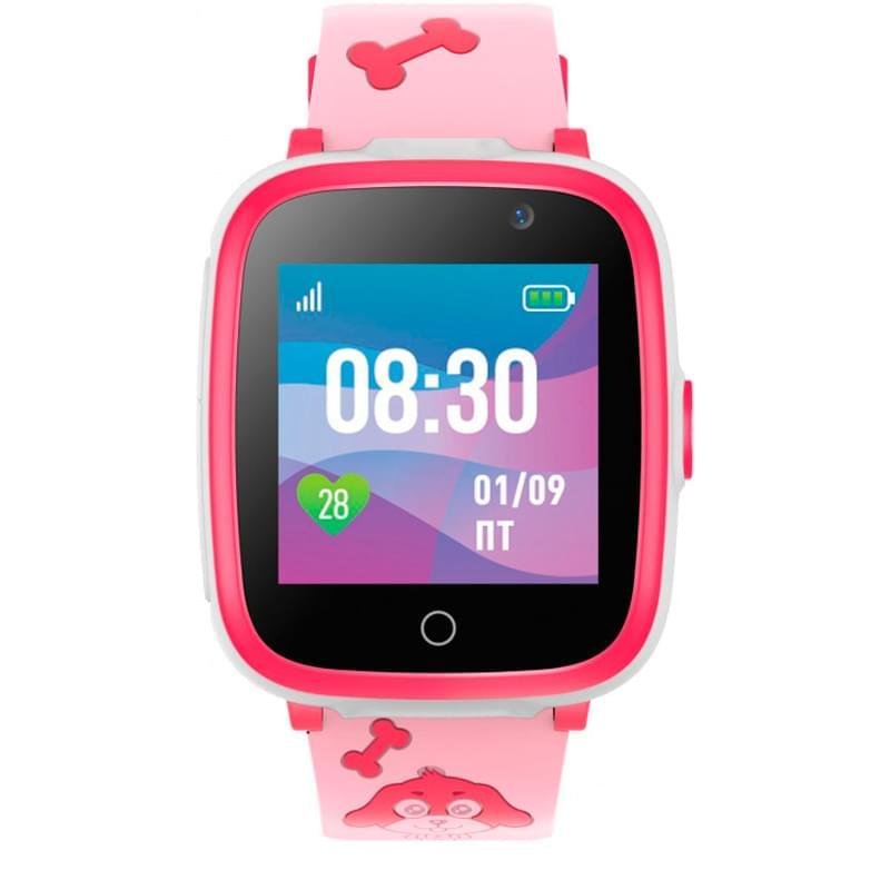 Детские смарт-часы с GPS трекером Jet KID Buddy, Розовый (JET Buddy ...