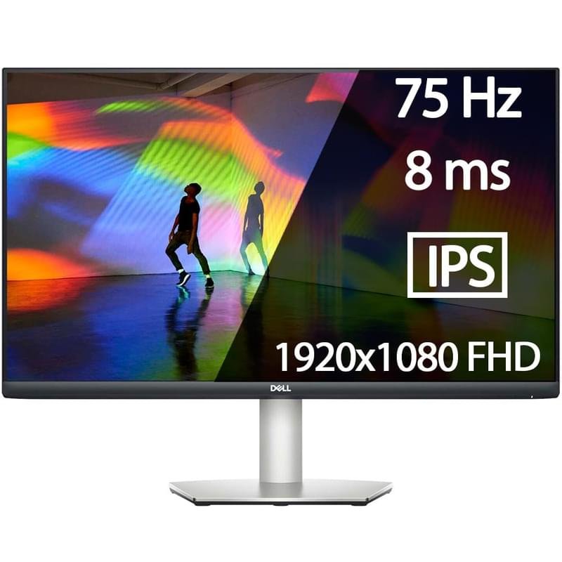 Монитор 27" Dell S2721HS 1920x1080 16:9 IPS 75ГЦ (HDMI+DP) White ...