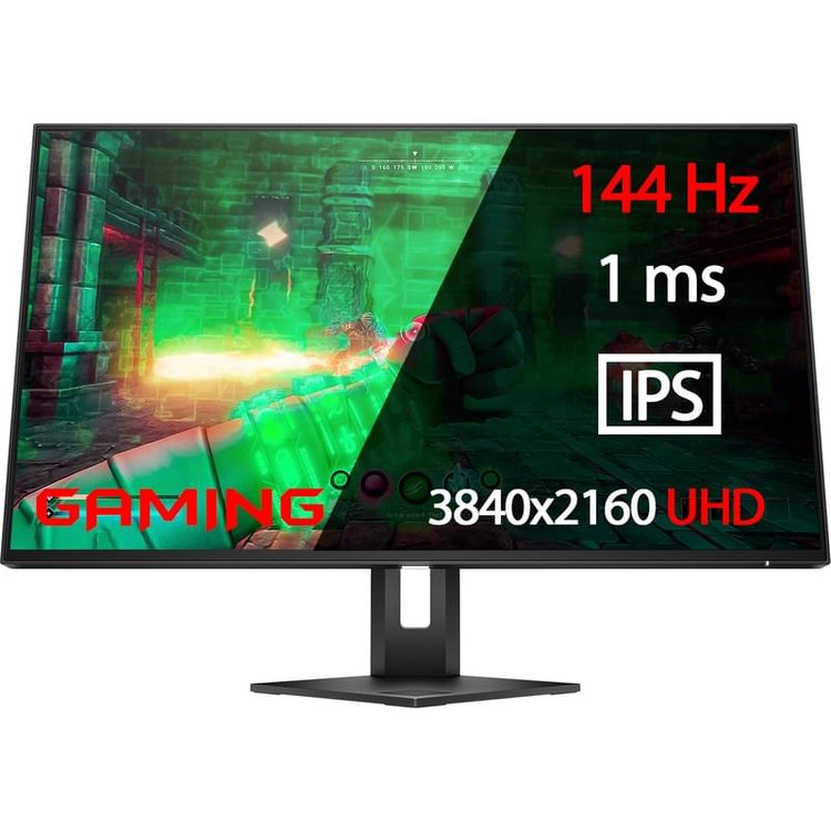 Монитор игровой 27" HP OMEN 27u 4K 3G6W0AA 3840x2160 16:9 IPS 144ГЦ ...