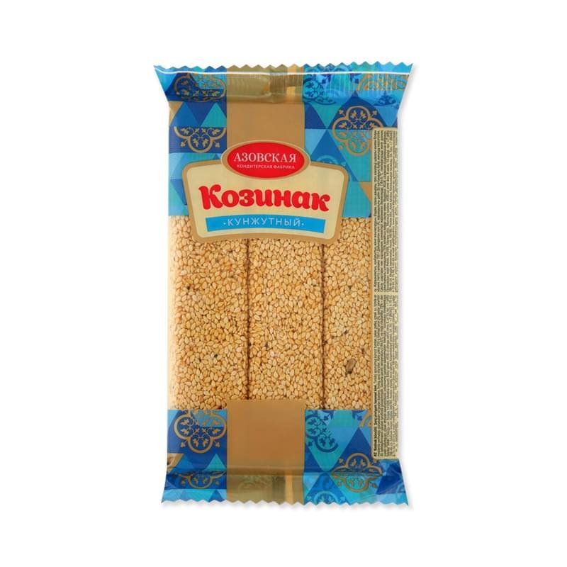 Козинак Азовская кондитерская фабрика из кунжута 150 г - купить по ...