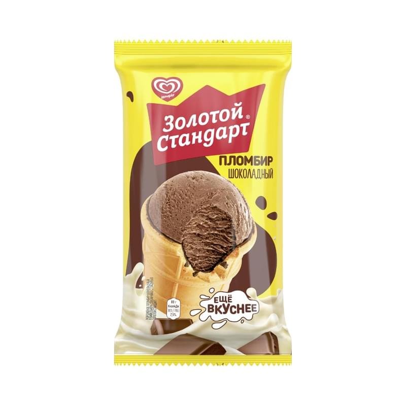 Мороженое Инмарко Золотой стандарт шоколадное стаканчик 80 г - купить ...