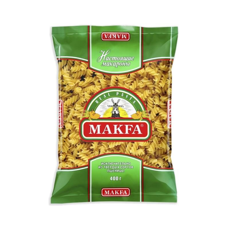 Макароны Makfa спирали 400 г - купить по лучшей цене в Алматы | интернет-магазин Технодом