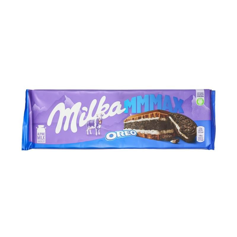 Шоколад Milka молочный с ванилью и печеньем Oreo 300 г купить по