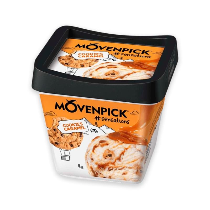 Мороженое Movenpick Cookies caramel 500 мл - купить по лучшей цене в ...