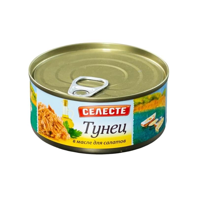 Тунец Селесте в масле для салатов 185 г - купить по лучшей цене в ...