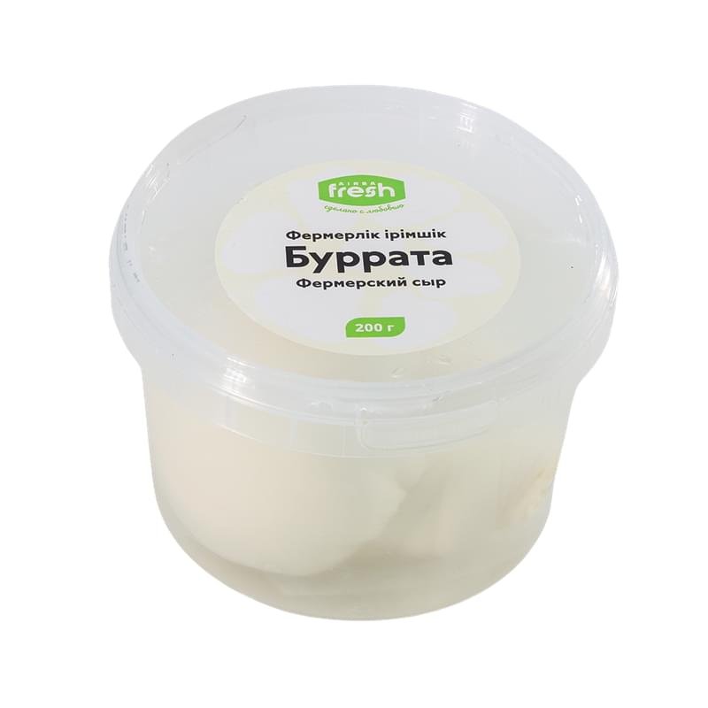 Сыр Airba Fresh Буррата 200 г - купить по лучшей цене в Алматы ...