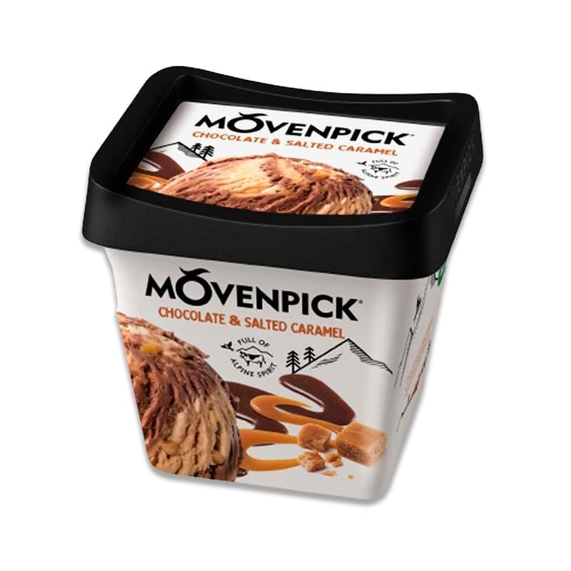 Мороженое Movenpick Chocolate, Salted caramel 500 мл - купить по лучшей ...