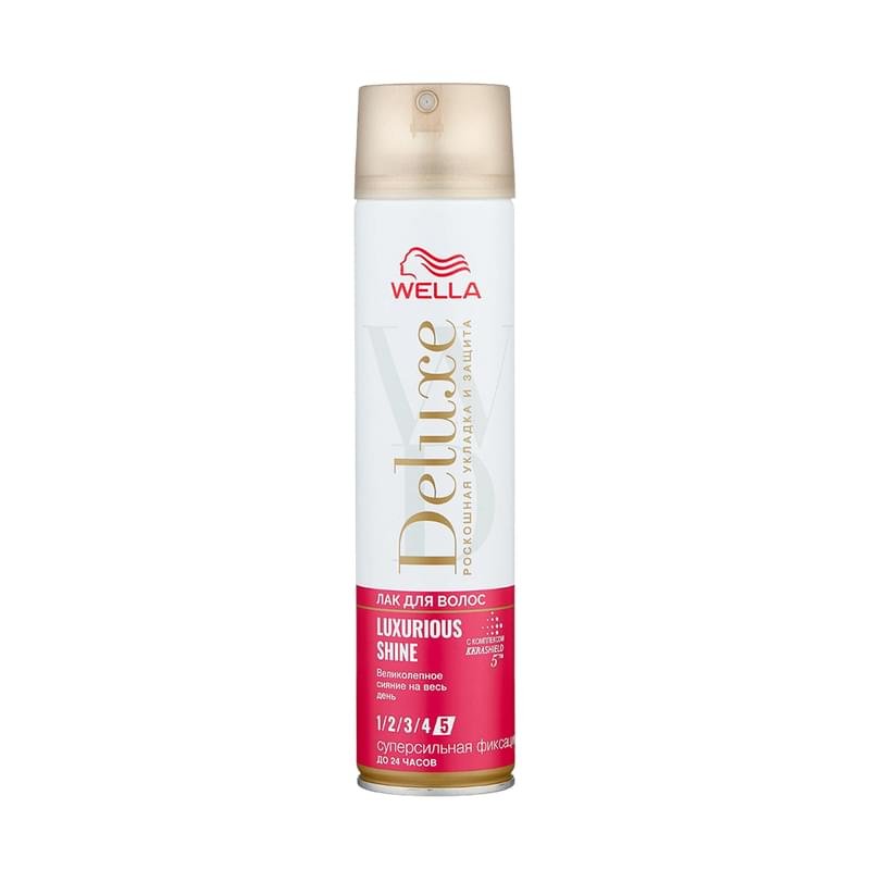 Лак Wella Deluxe для волос Luxurious shine суперсильная фиксация 250 мл ...