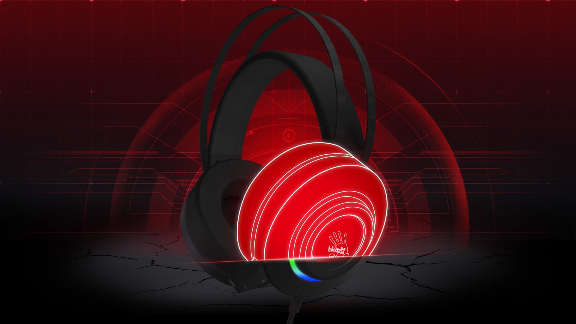 Игровая гарнитура Bloody G521, Black (G521) - купить по лучшей цене в ...