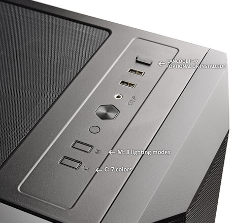 ПК корпус Lian Li Lancool II Mesh C ARGB MidTower, window, Snow EATX ...