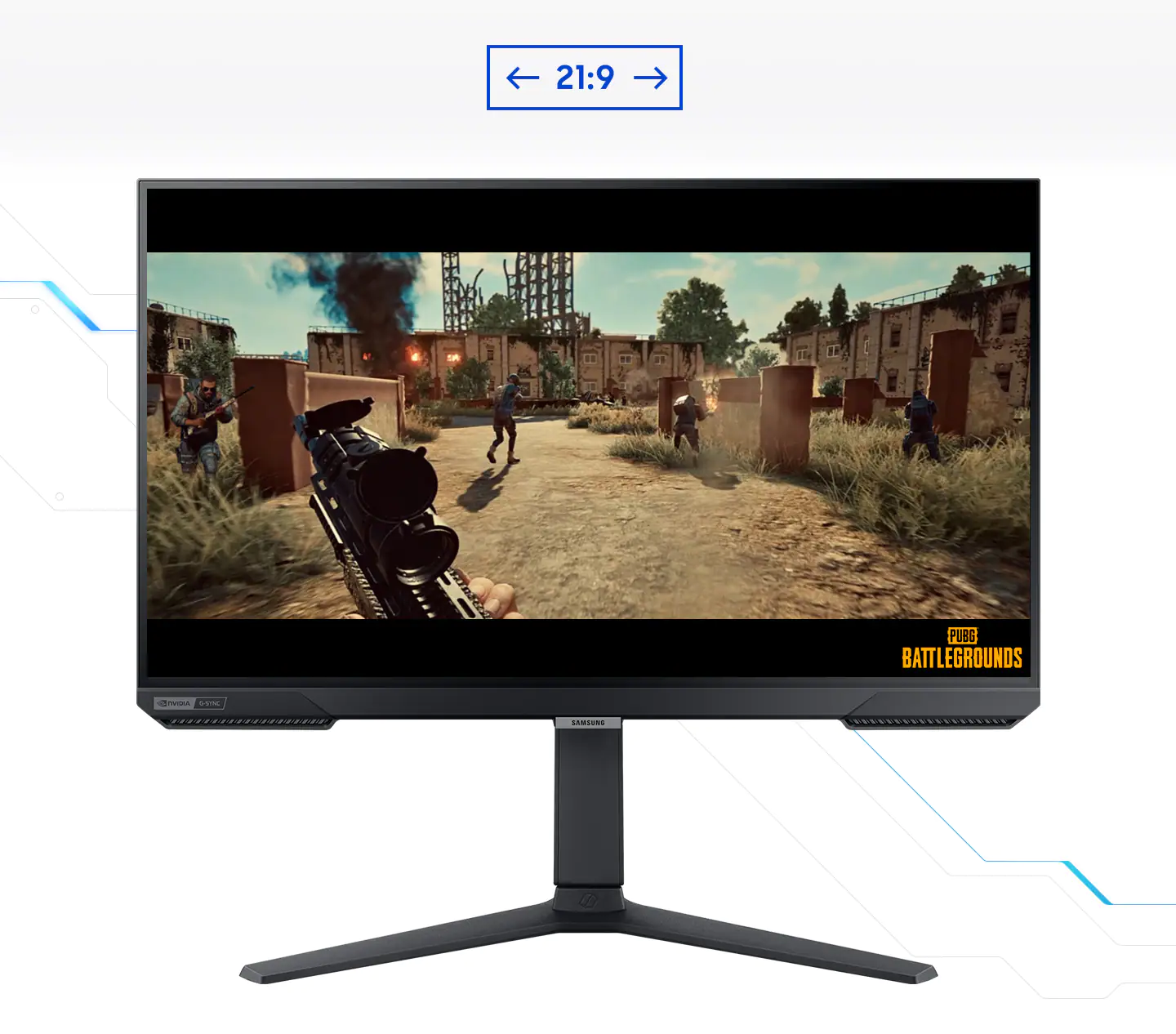 Монитор Игровой 27" Samsung G4 LS27BG400EIXCI 1920x1080 16:9 IPS 240ГЦ ...